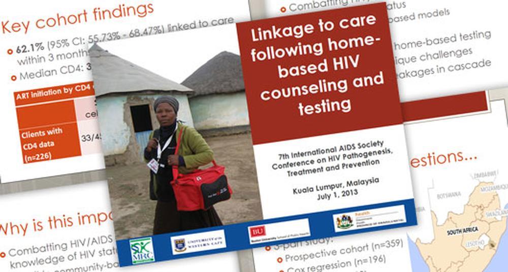 High Linkage To Care After Community Based Hiv Counselling And Testing