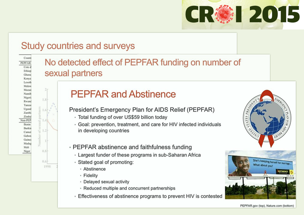 US PEPFAR abstinence and faithfulness funding had no impact on sexual ...